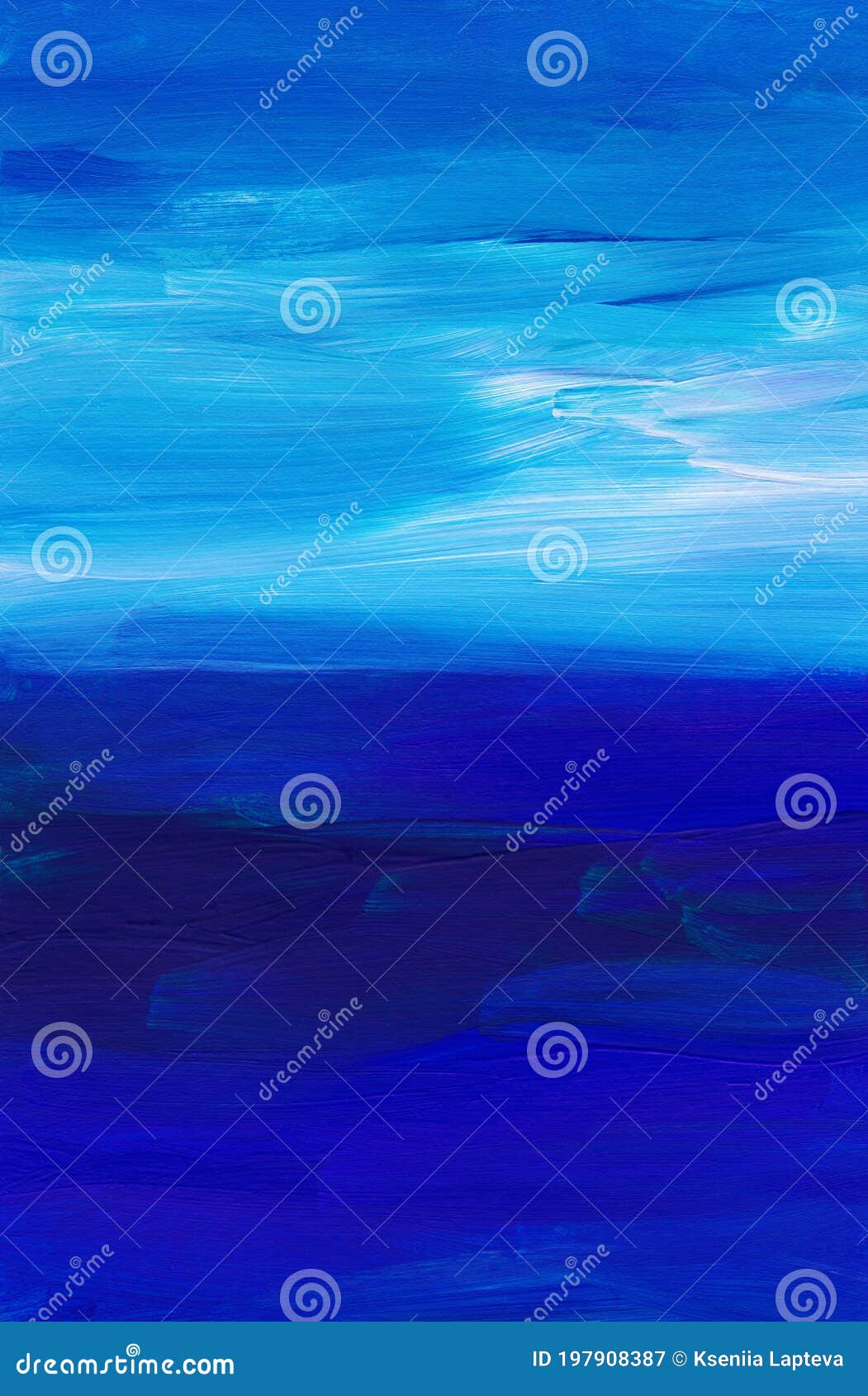 Abstract Blue and White Background Texture. Deep Blue Cold Backdrop ...