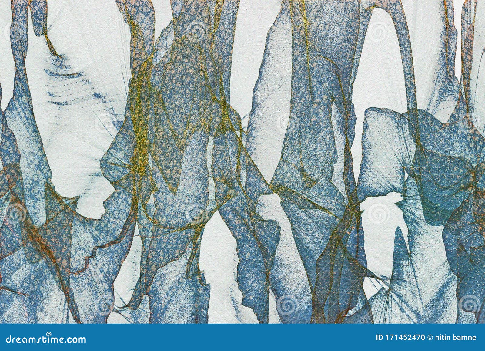 Abstract Blue White, Background Wall Texture with Grains and Rough ...