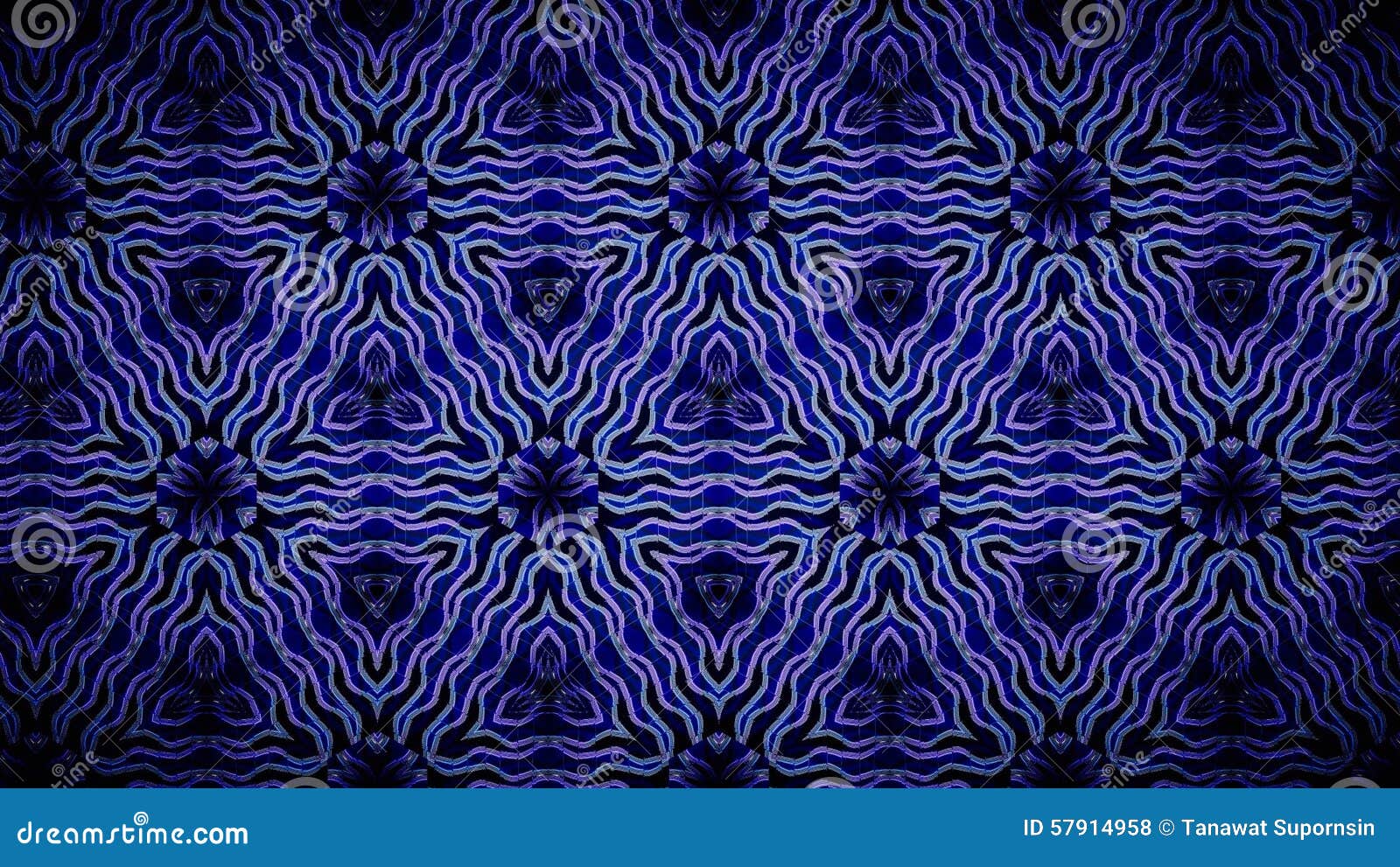 Abstract Blue White and Black Color Pattern Wallpaper Stock Photo ...