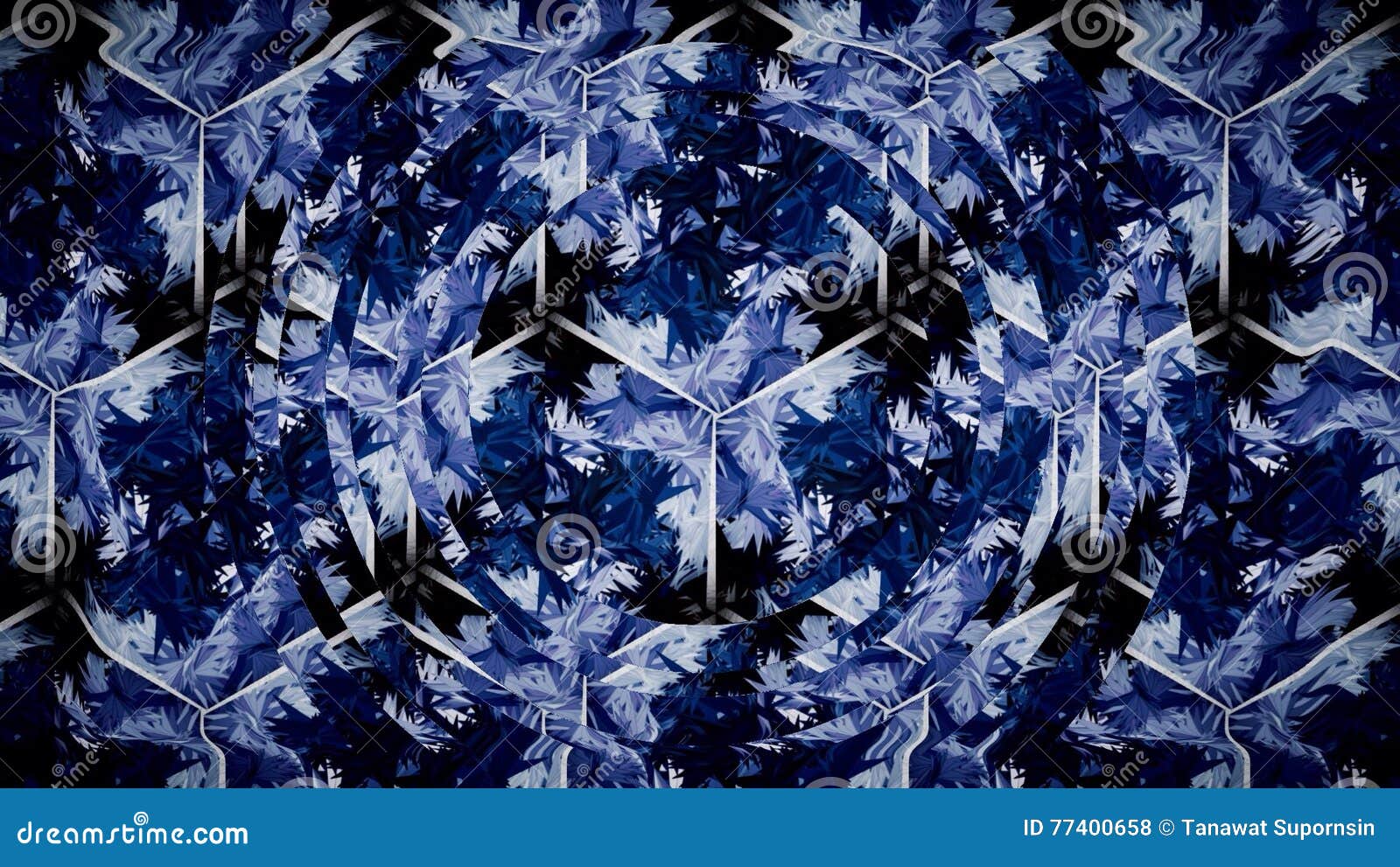 Abstract Blue White Color Pattern Wallpaper Stock Illustration ...