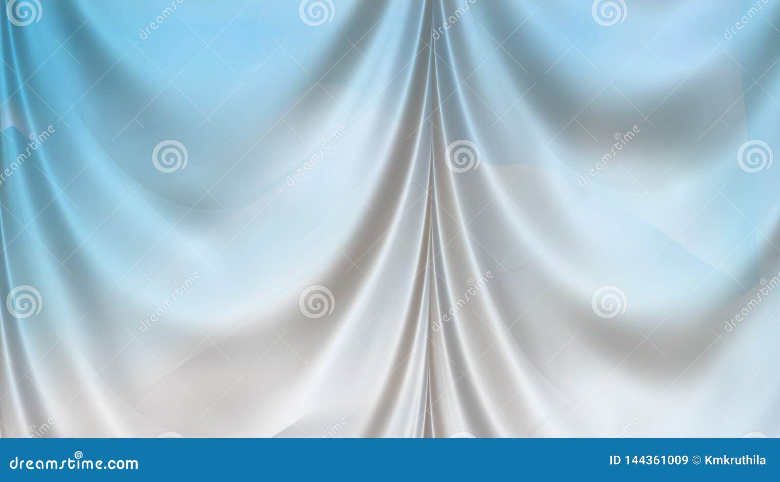 Abstract Blue and White Drapes Texture Stock Illustration ...