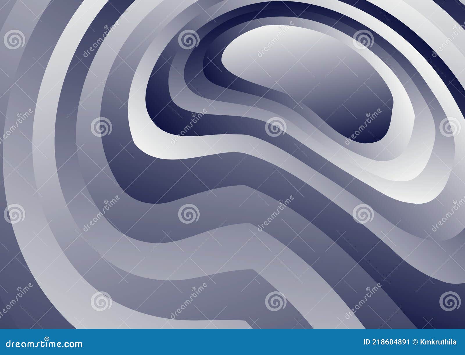Abstract Blue White and Grey Gradient Distorted Lines Background Vector ...
