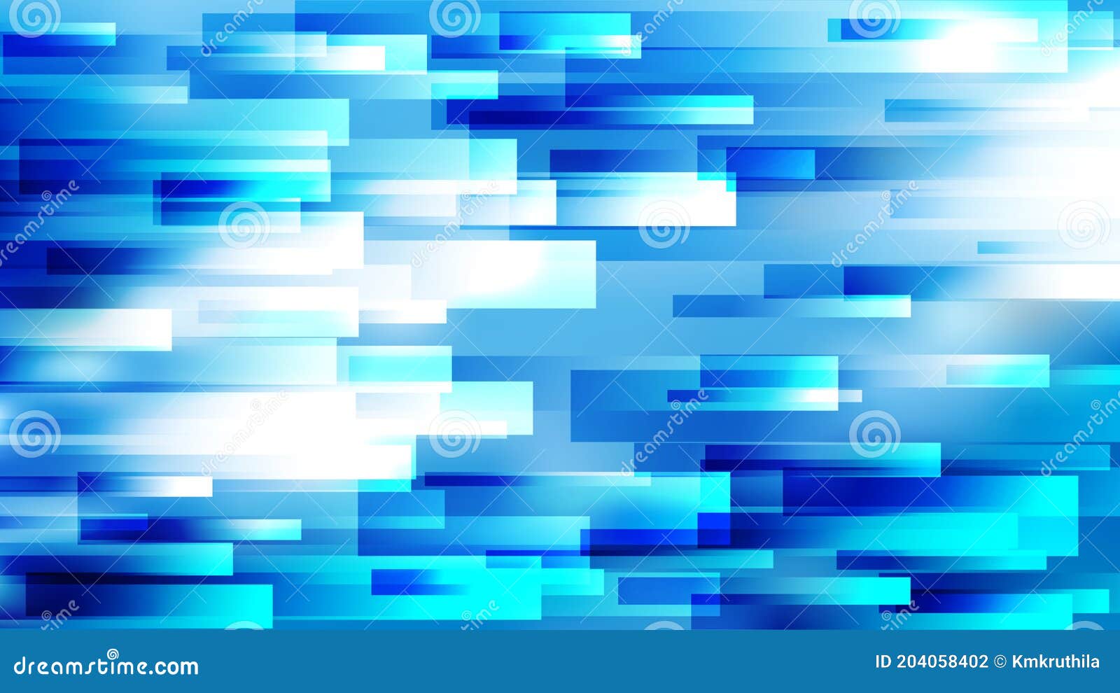 Abstract Blue and White Horizontal Lines Background Vector Graphic ...