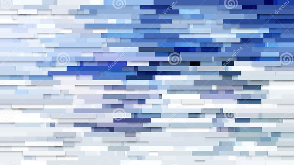 Abstract Blue and White Horizontal Lines and Stripes Background Stock ...