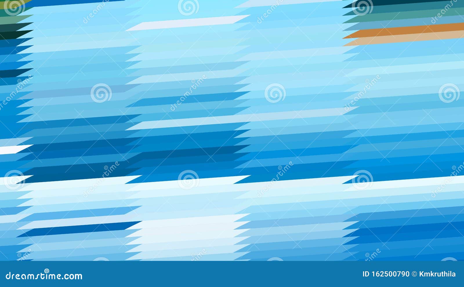 Abstract Blue and White Horizontal Lines and Stripes Background Vector ...