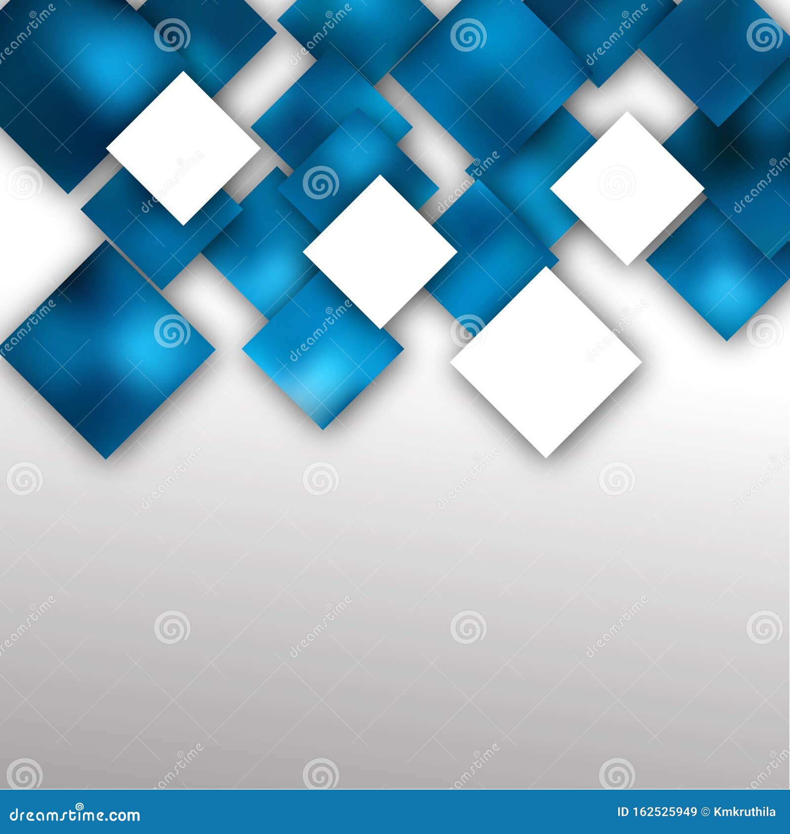 Abstract Blue and White Modern Square Background Stock Vector ...