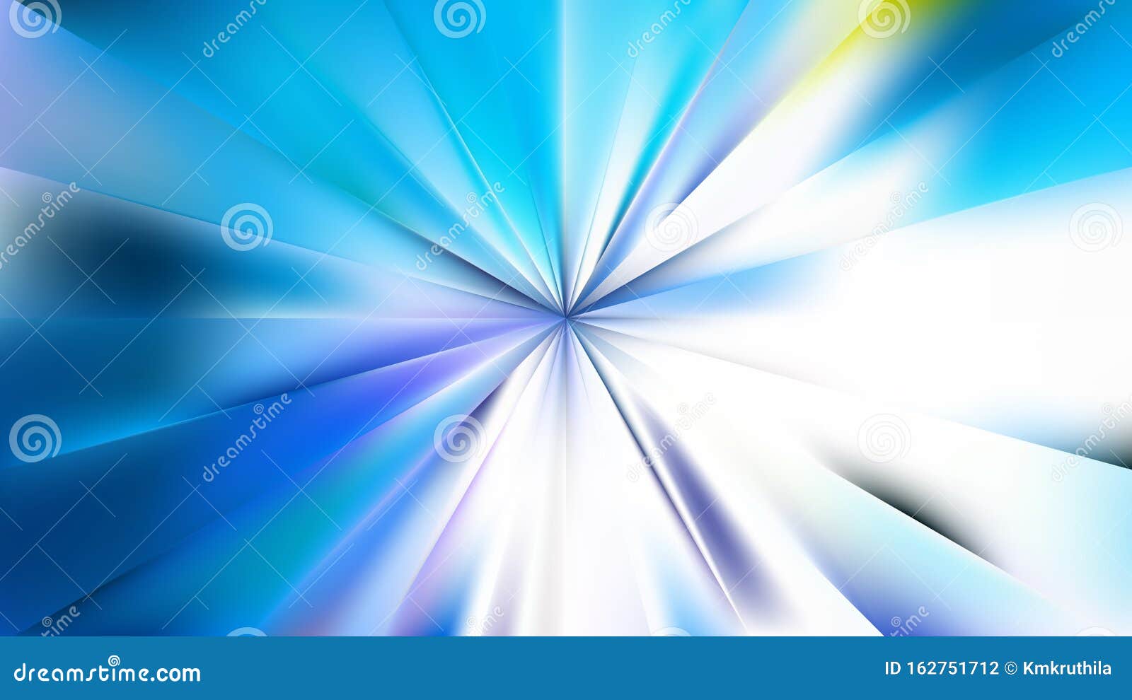Abstract Blue and White Rays Background Stock Vector - Illustration of ...