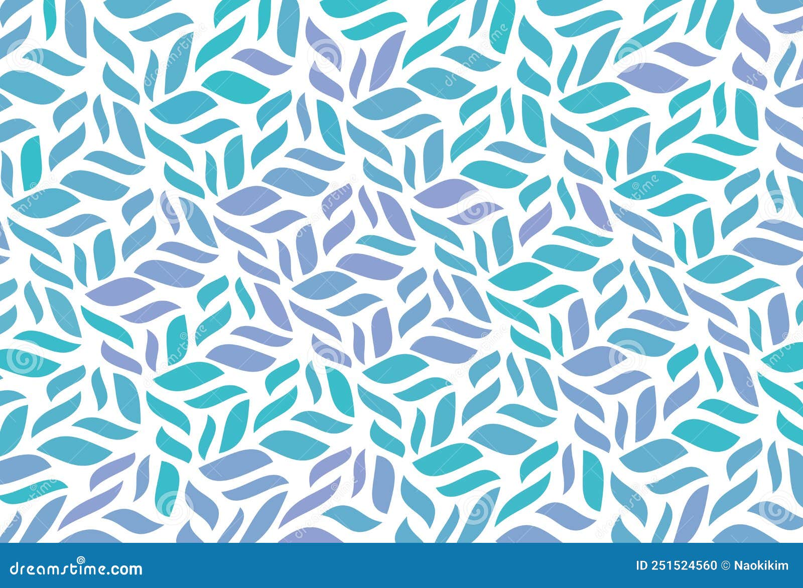 Abstract Blue White Rectangle, Retro Styled Leaf Pattern, Geometric ...