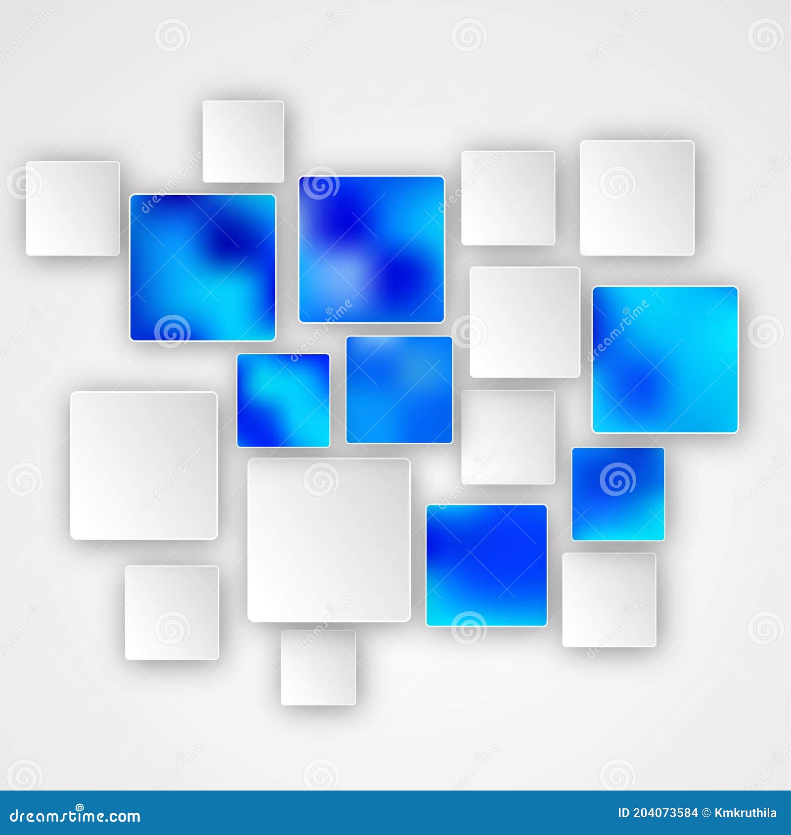Abstract Blue and White Square Modern Background Image Stock ...