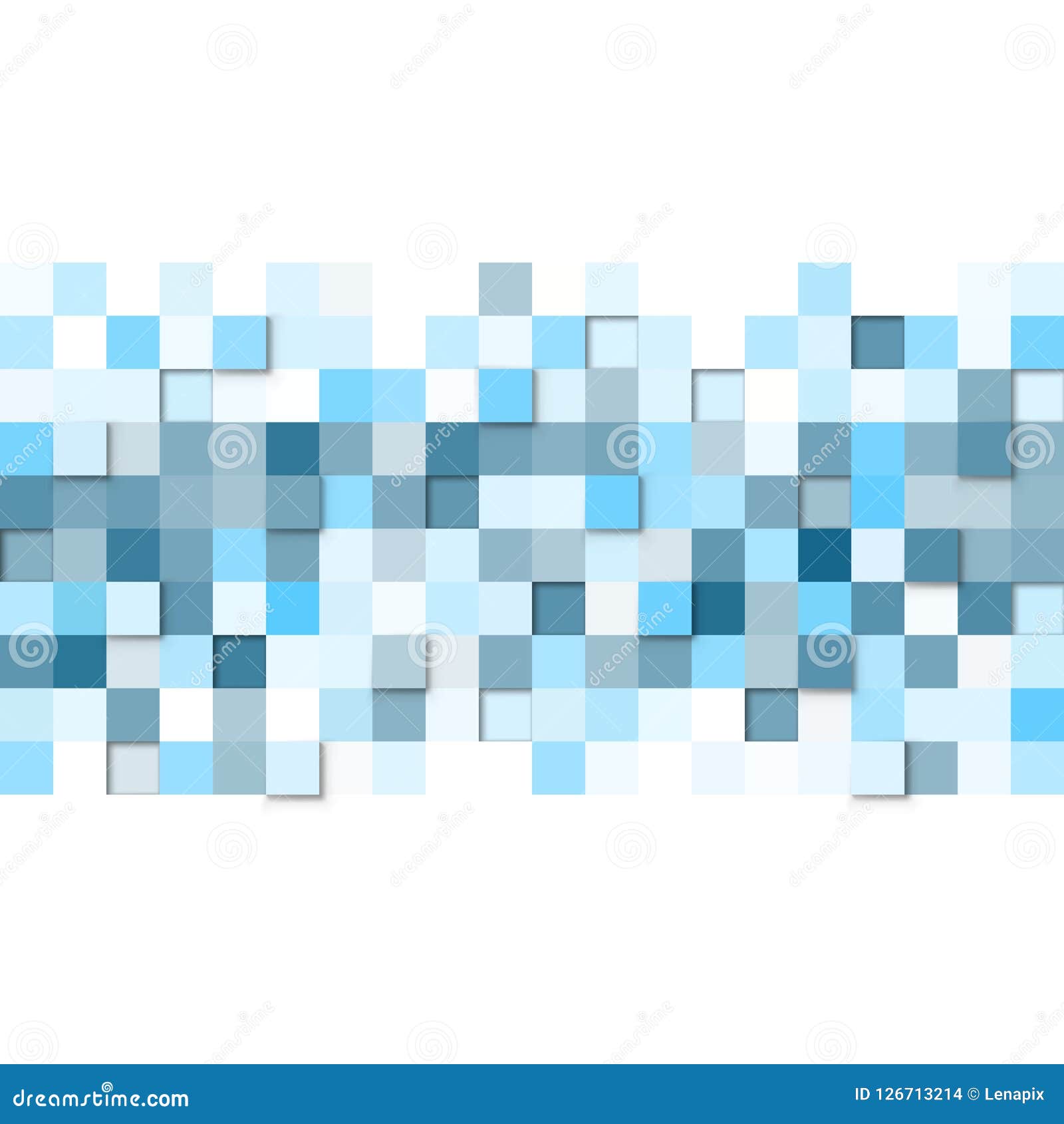 Abstract Blue and White Squares Background Stock Vector - Illustration ...