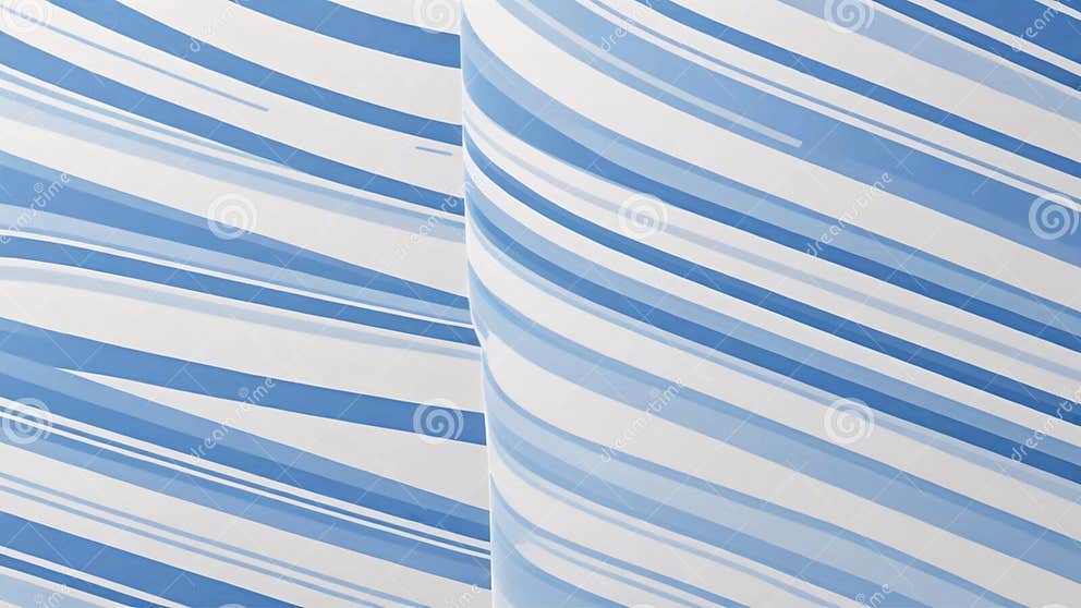 Abstract Blue and White Striped Pattern Stock Illustration ...