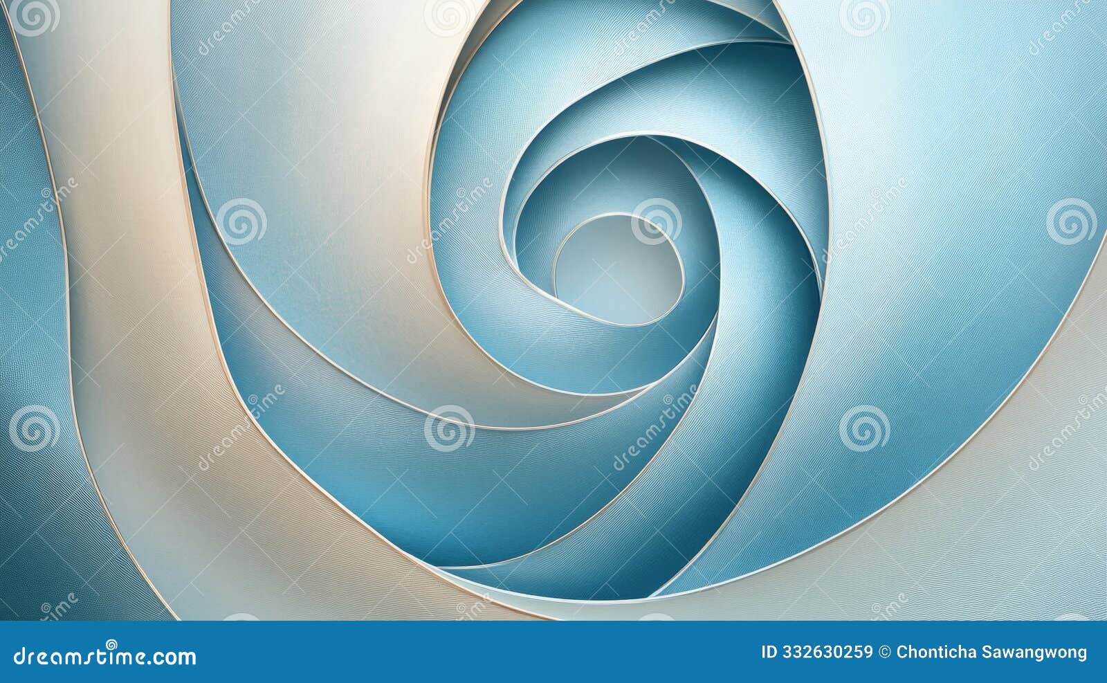 Abstract Blue and White Swirl Pattern with a Light and Dark Design. a ...