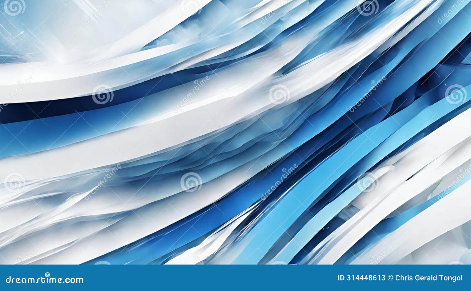 Abstract Blue and White Theme Background in High Ai Generated Stock ...