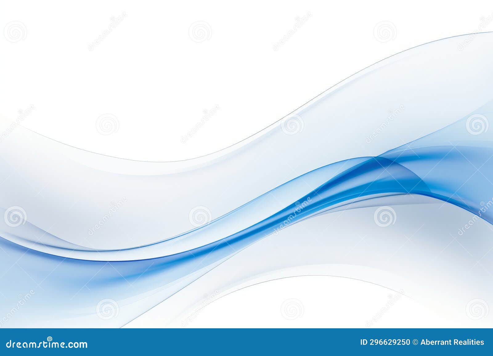 Abstract Blue and White Wave Background Stock Illustration ...