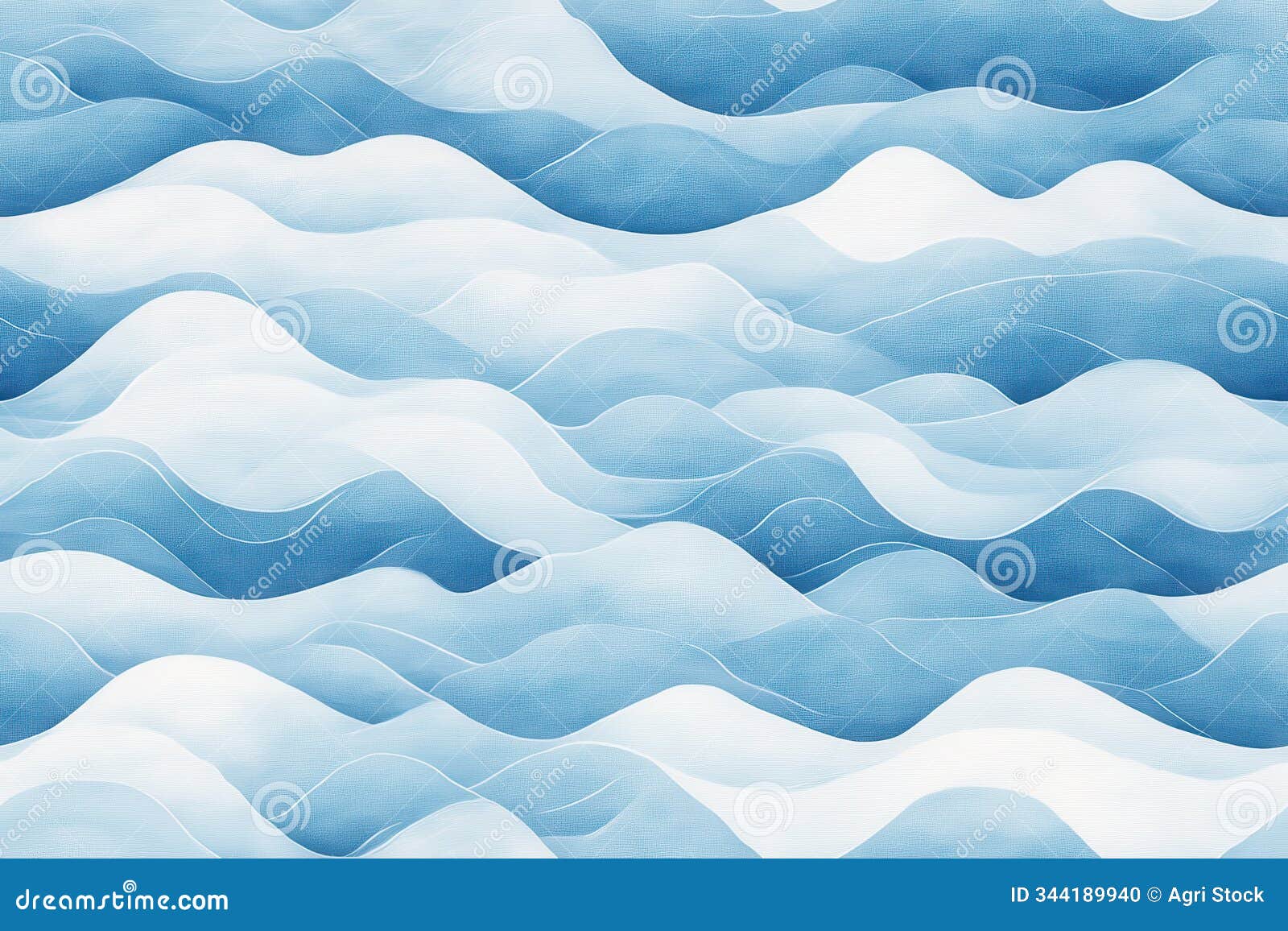 Abstract Blue and White Wavy Pattern with a Subtle Texture Stock ...