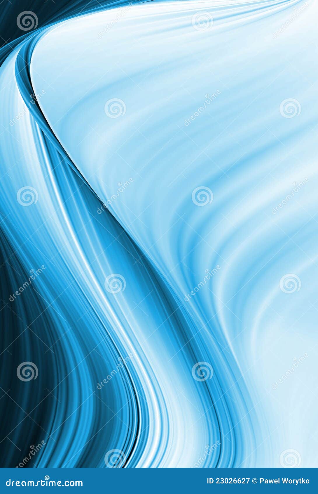 Abstract blue wind stock illustration. Illustration of blue - 23026627