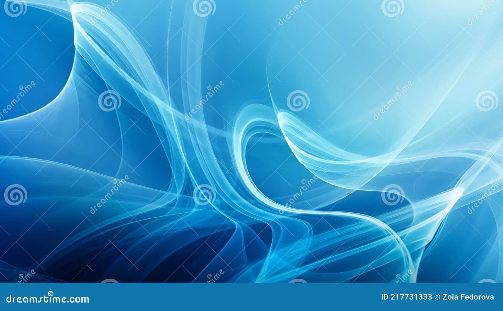 Abstract Blue Windy Background Stock Illustration - Illustration of ...