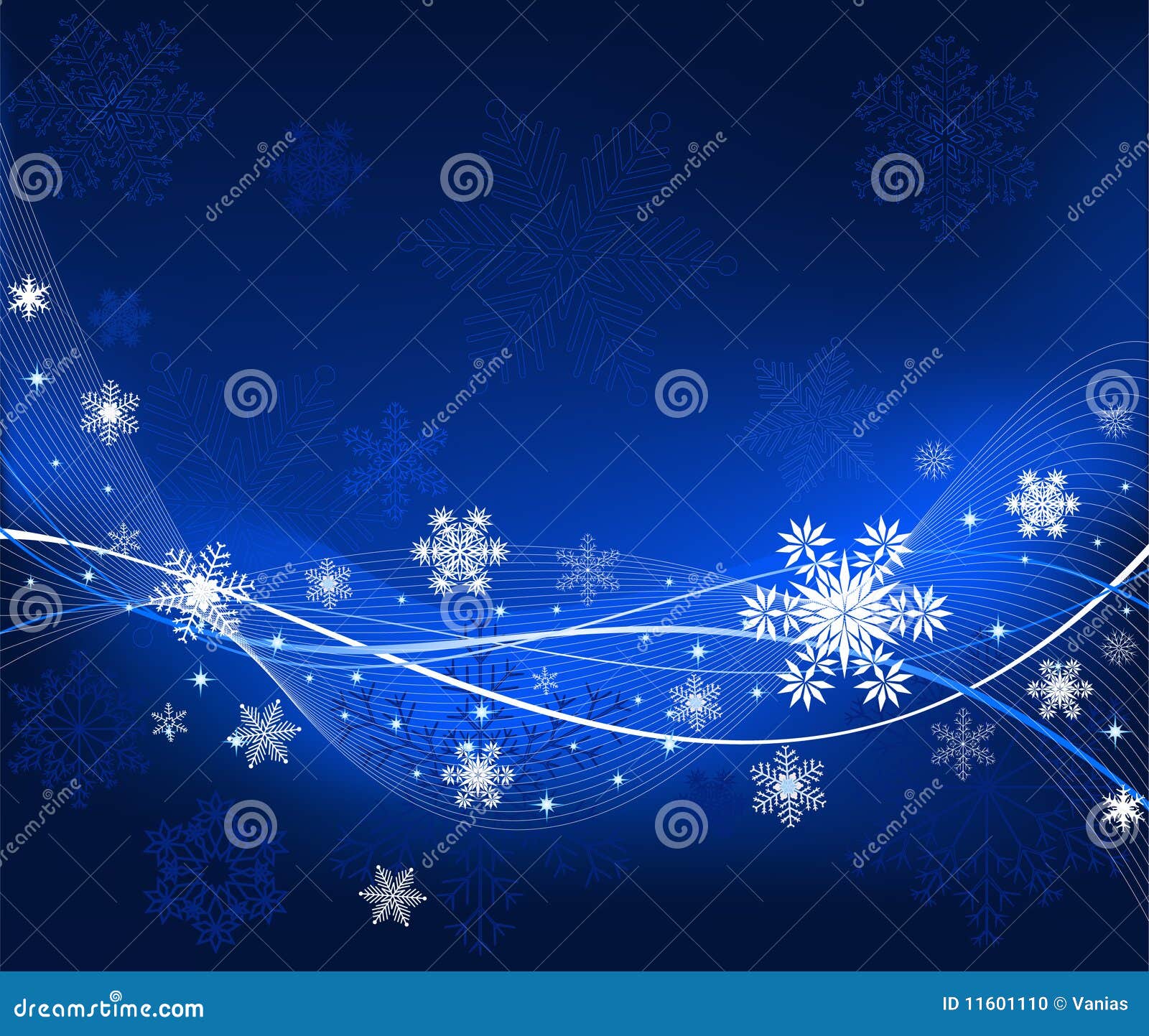 Abstract Blue Winter Background Stock Vector - Illustration of snow ...