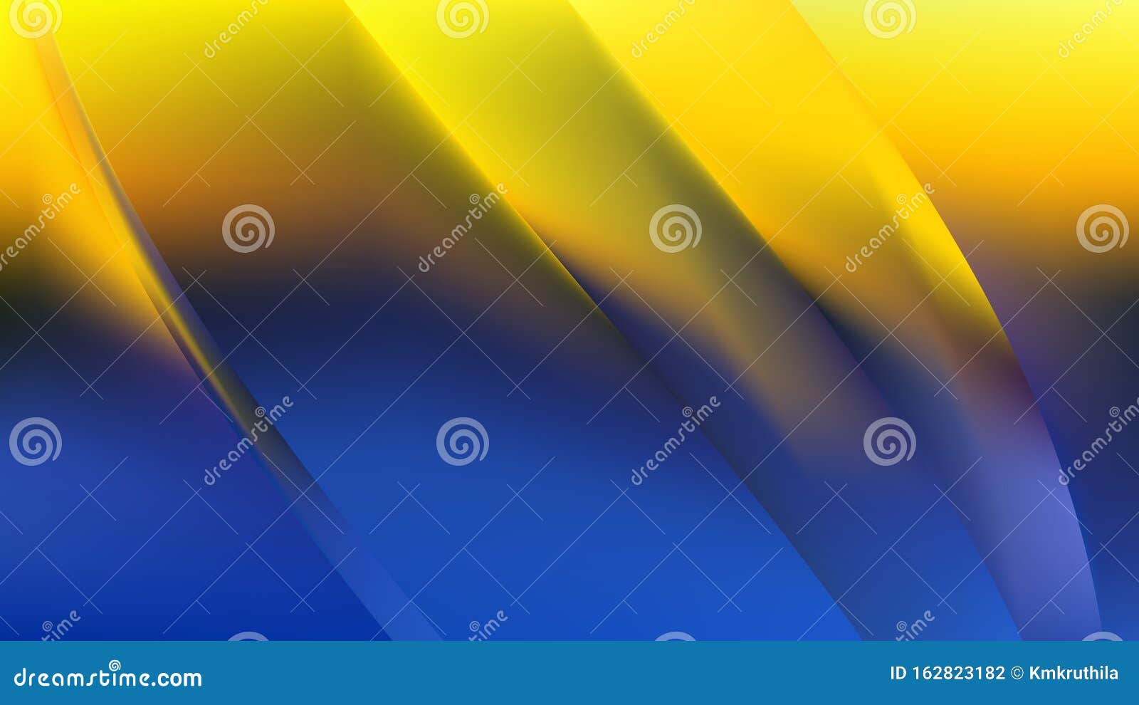 Abstract Blue and Yellow Graphic Background Stock Vector - Illustration ...