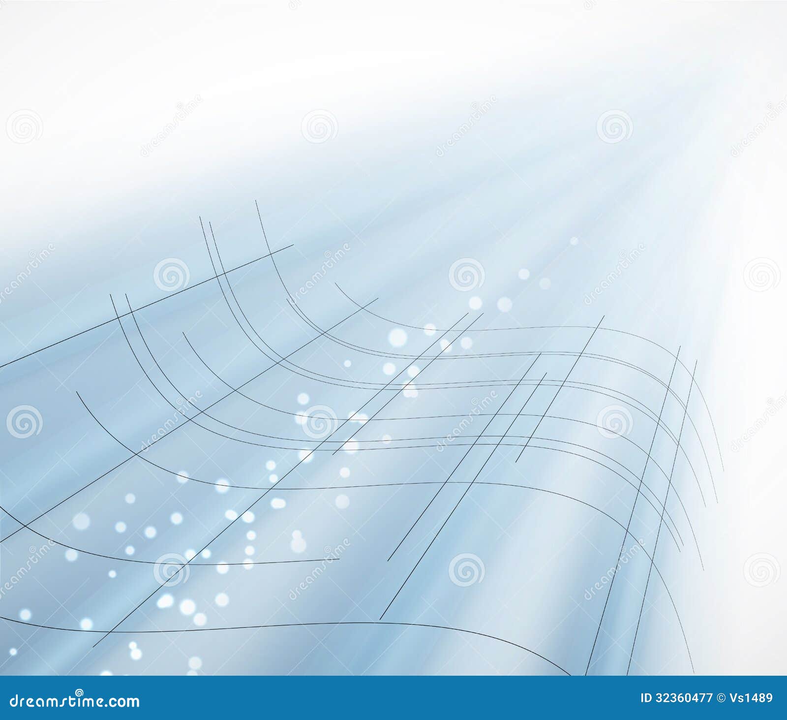 Abstract Blur Blue Technology Business Background Stock Illustration ...
