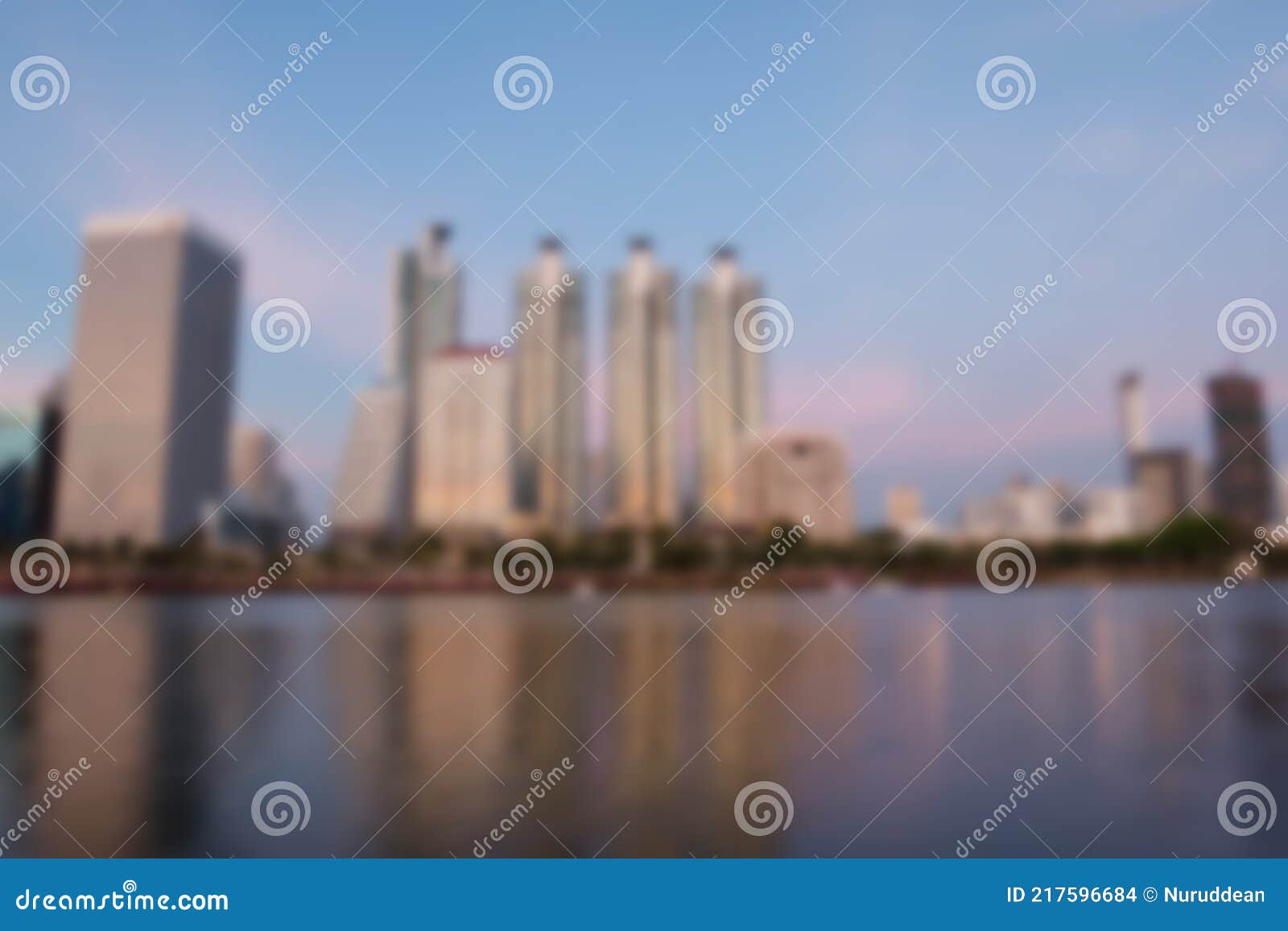 Abstract Blur of Building in Downtown Stock Photo - Image of blurred ...