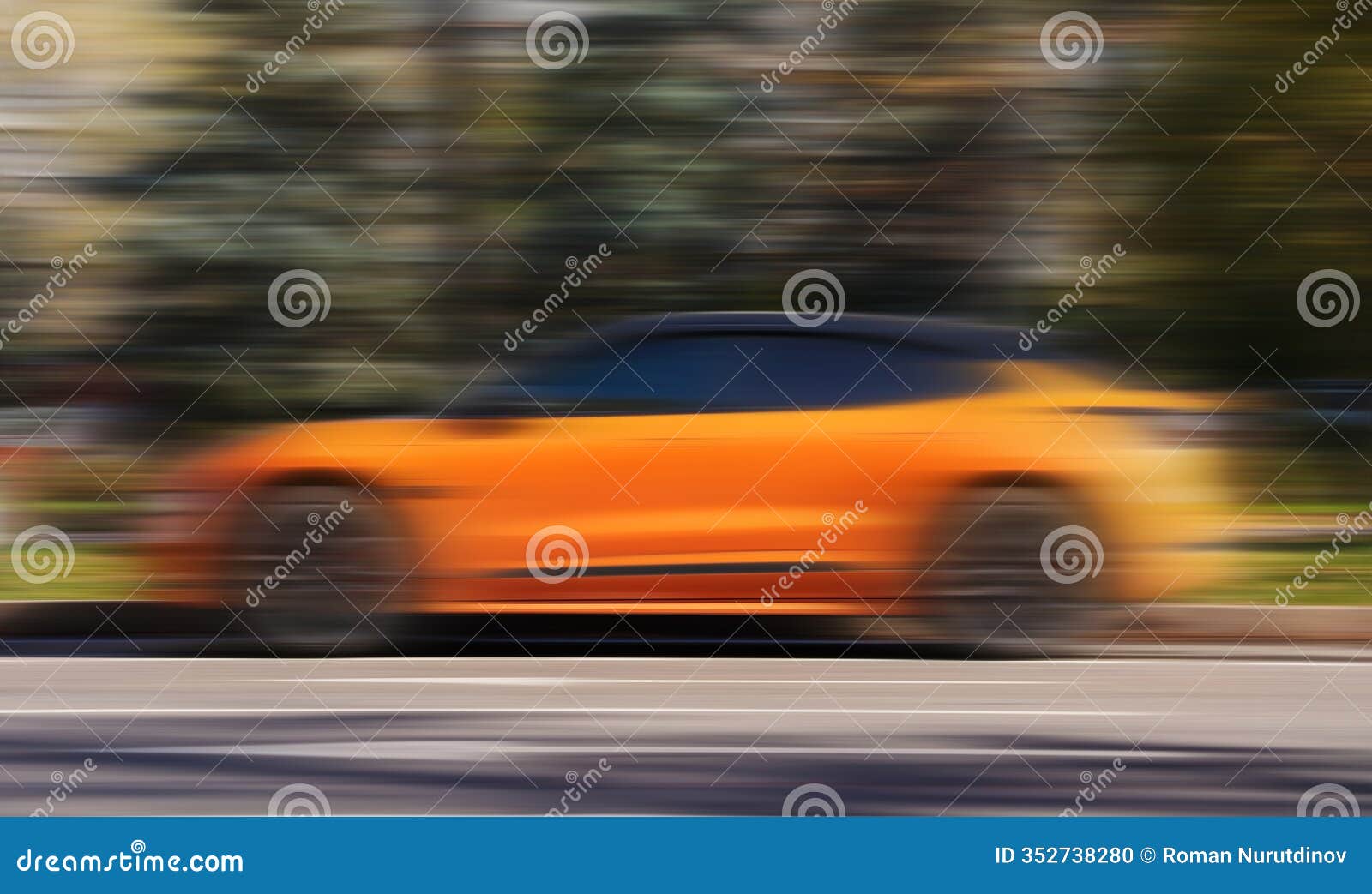 Abstract Blur of Car on the Track Stock Photo - Image of effect, motion ...