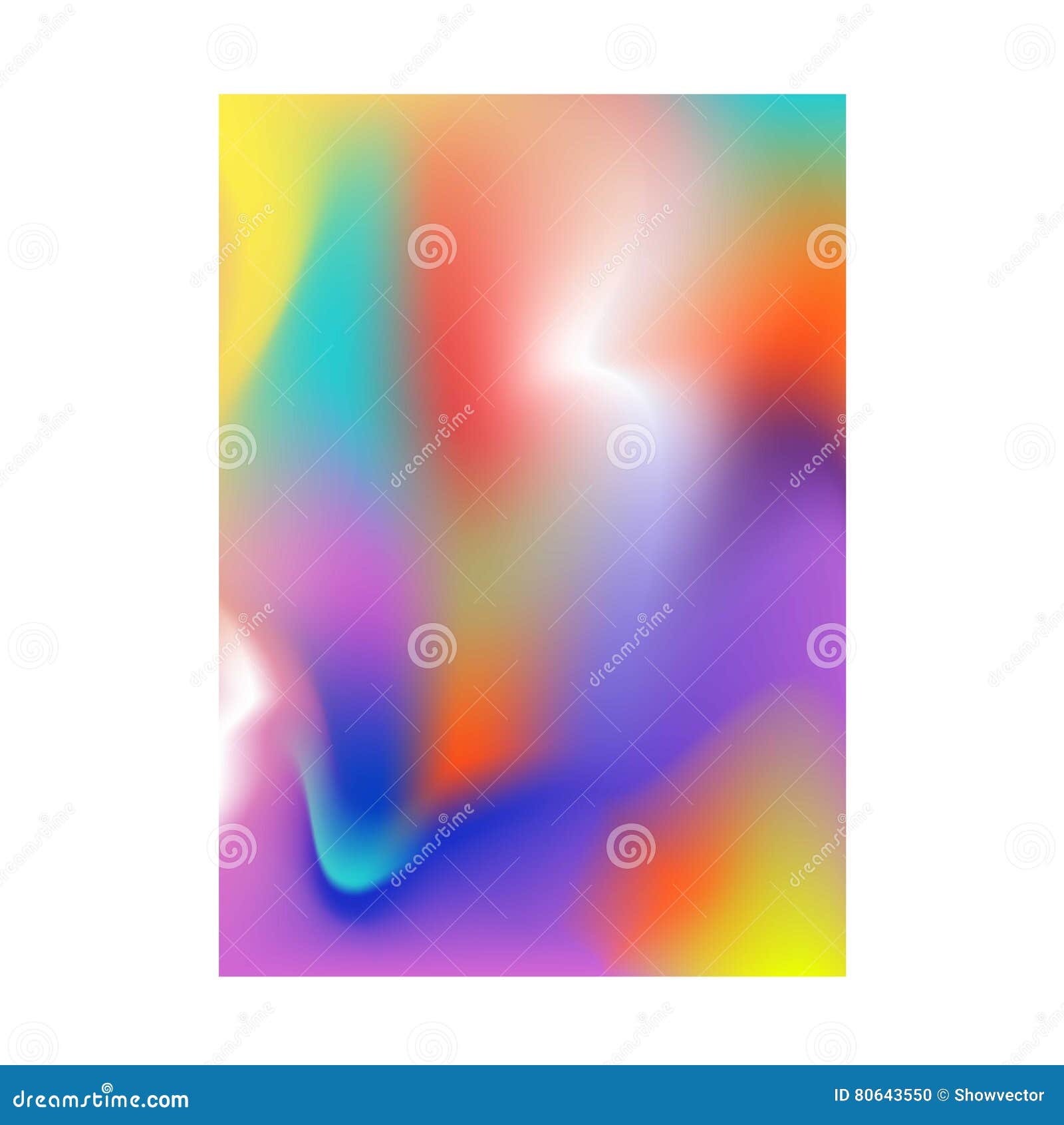 Abstract Blur Color Layout Design Stock Vector - Illustration of ...