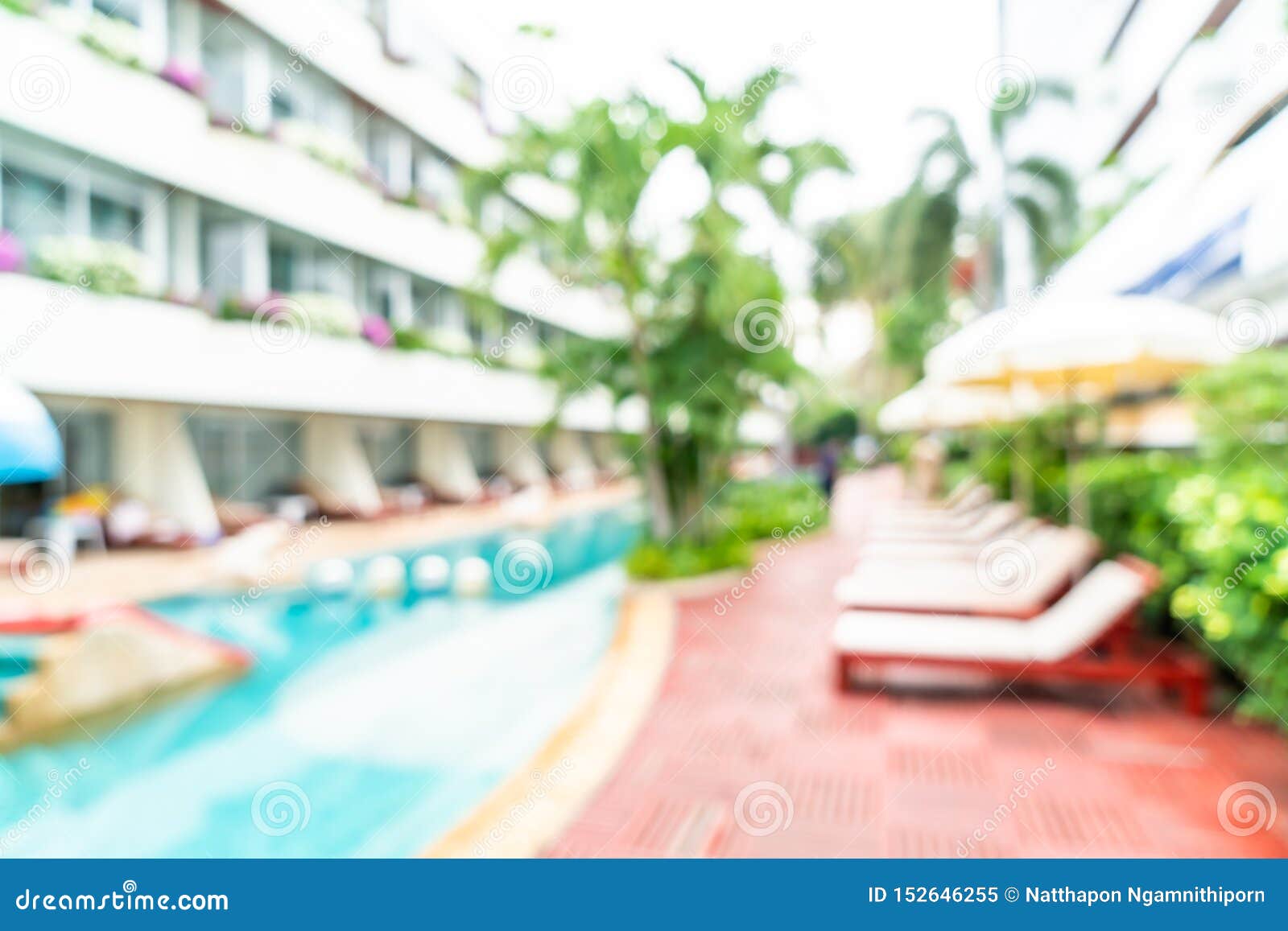 Abstract Blur in Hotel Resort Stock Image - Image of hotel, nature ...