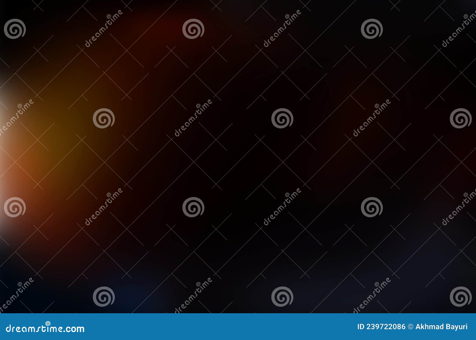 Abstract Blur of Orange Blobs on Dark Background Stock Photo - Image of ...