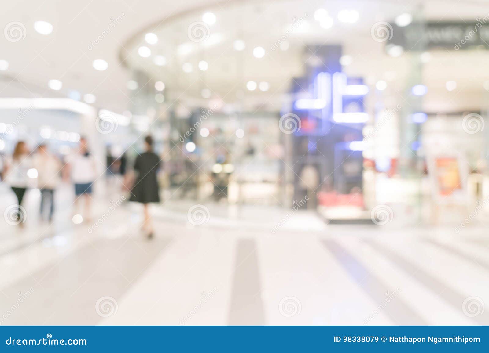 Abstract Blur Retail Store in Luxury Shopping Mall Stock Image - Image ...