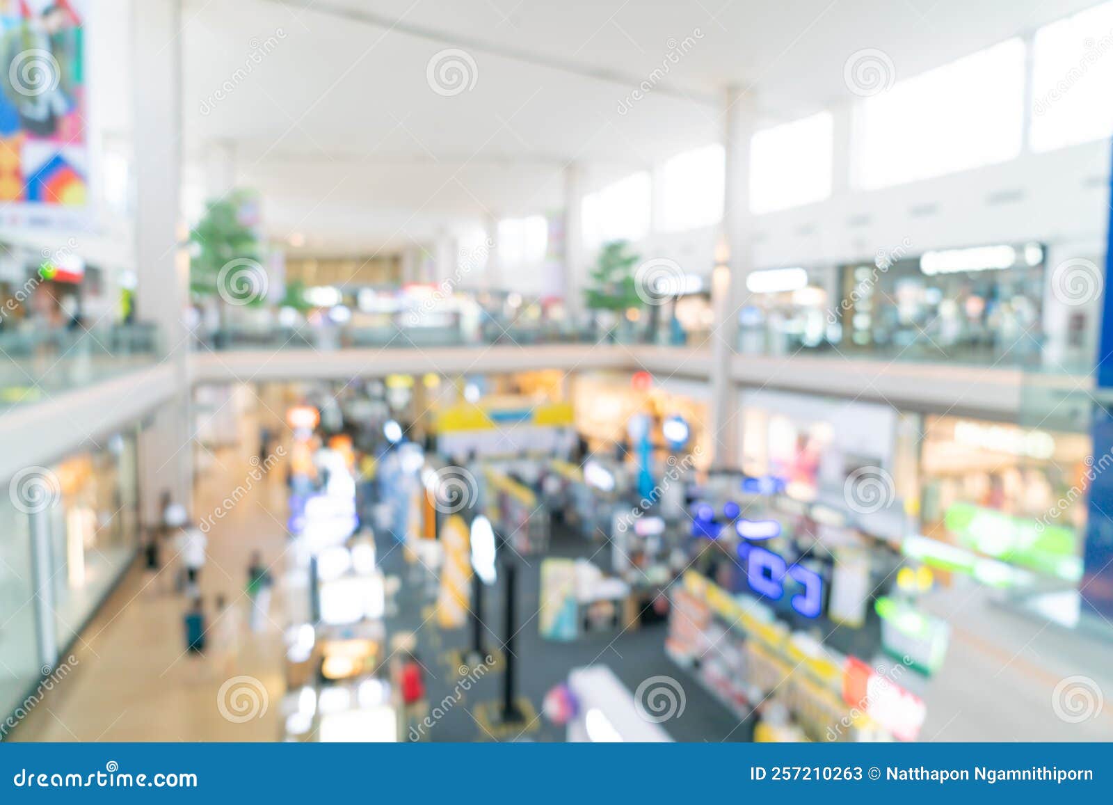 Abstract Blur Shopping Mall and Retail Store for Background Stock Image ...