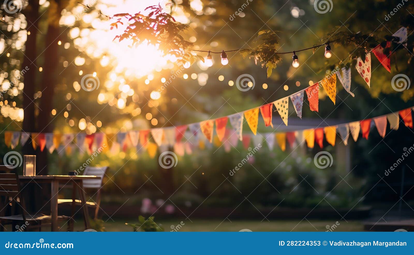 Festivel Blurred Background Stock Illustration - Illustration of ...