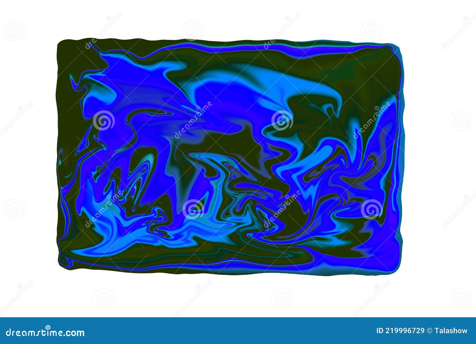 Abstract and Blurred Blots of Rectangular Shapes on a White Background ...