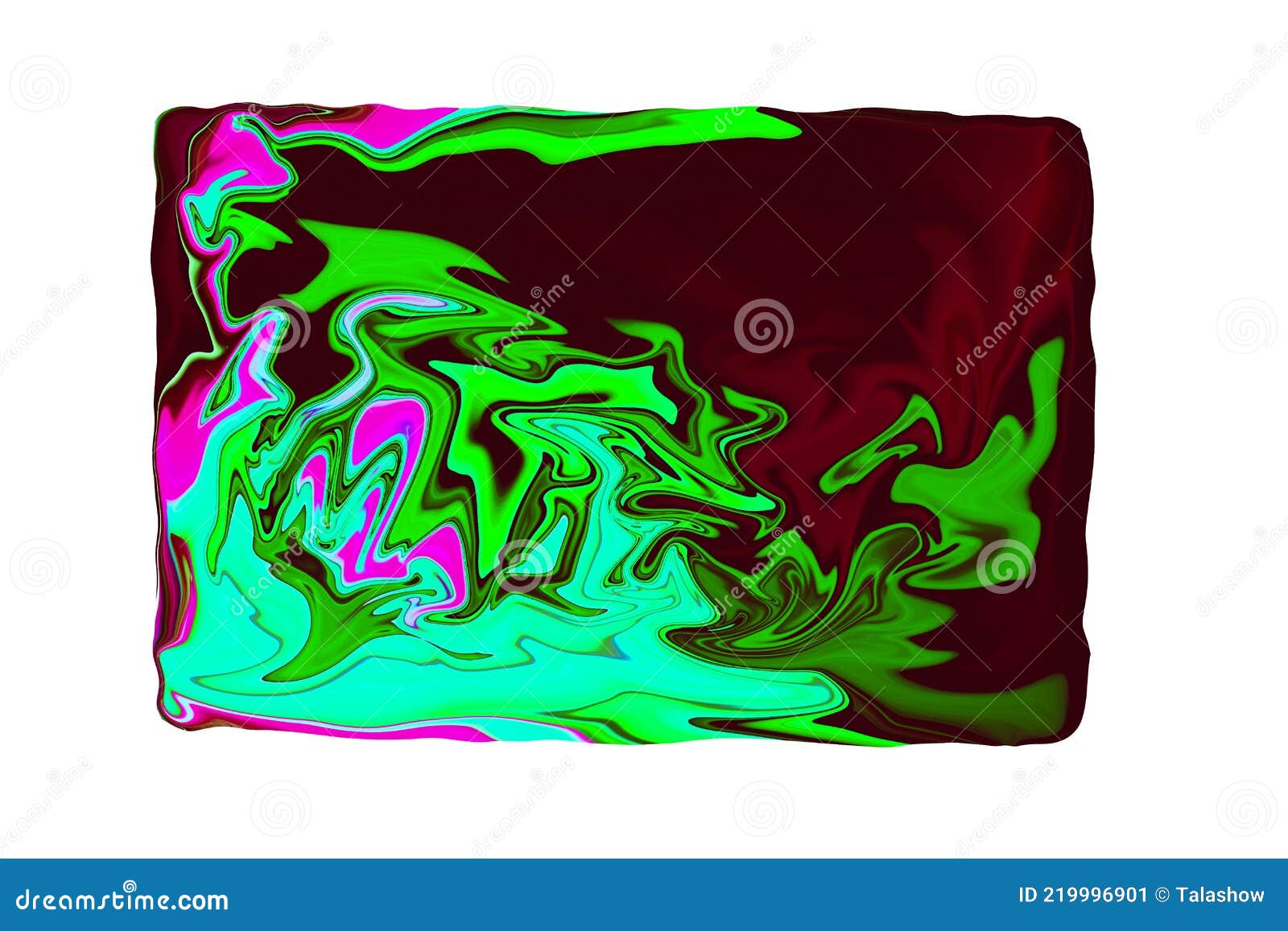 Abstract and Blurred Blots of Rectangular Shapes on a White Background ...