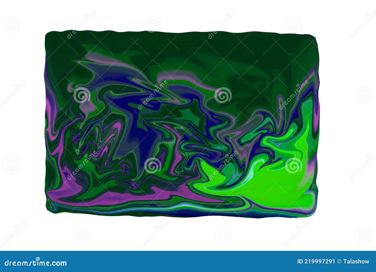 Abstract and Blurred Blots of Rectangular Shapes on a White Background ...