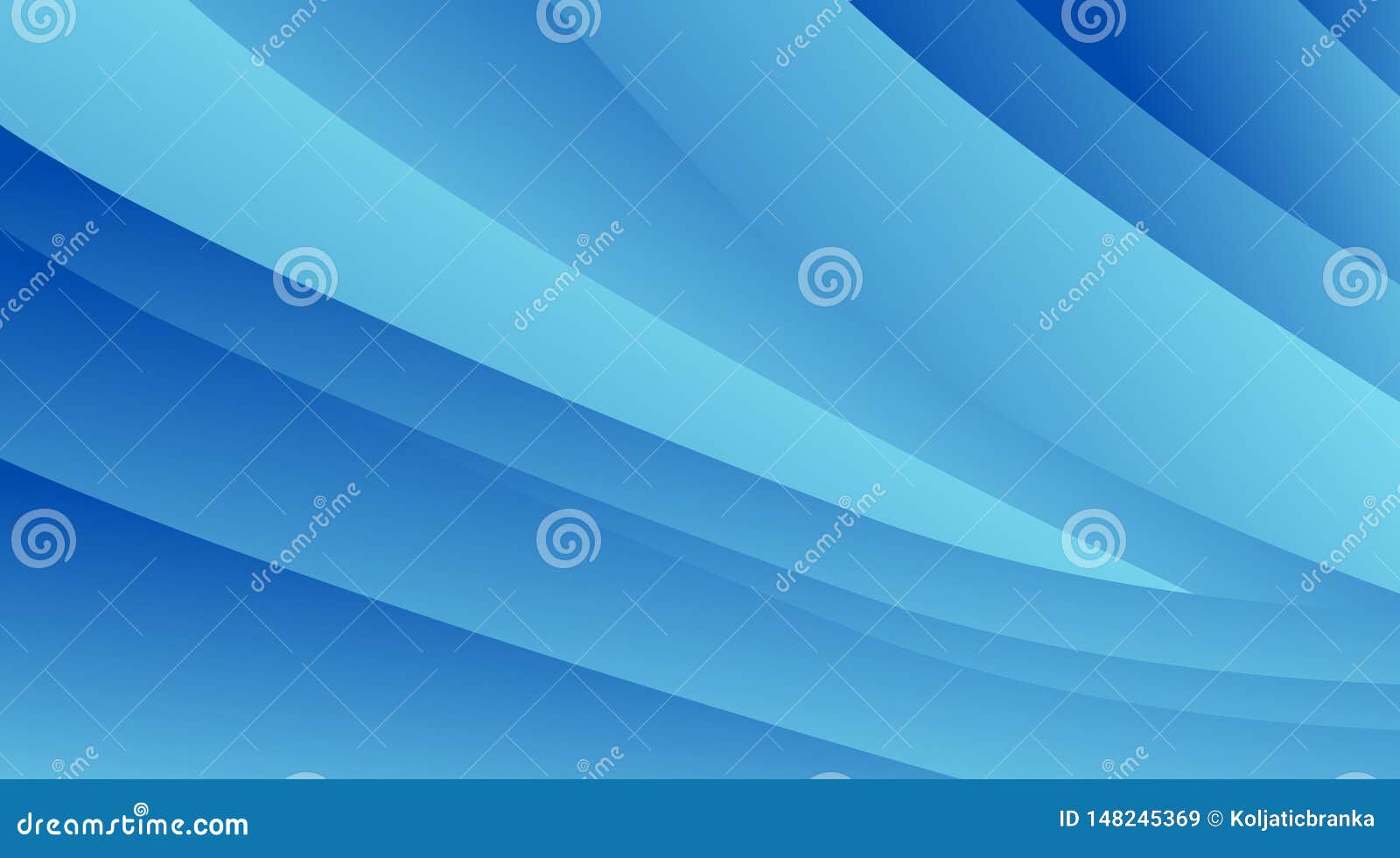 Abstract Blurred Blue Background with Different Shades of Color Stock ...