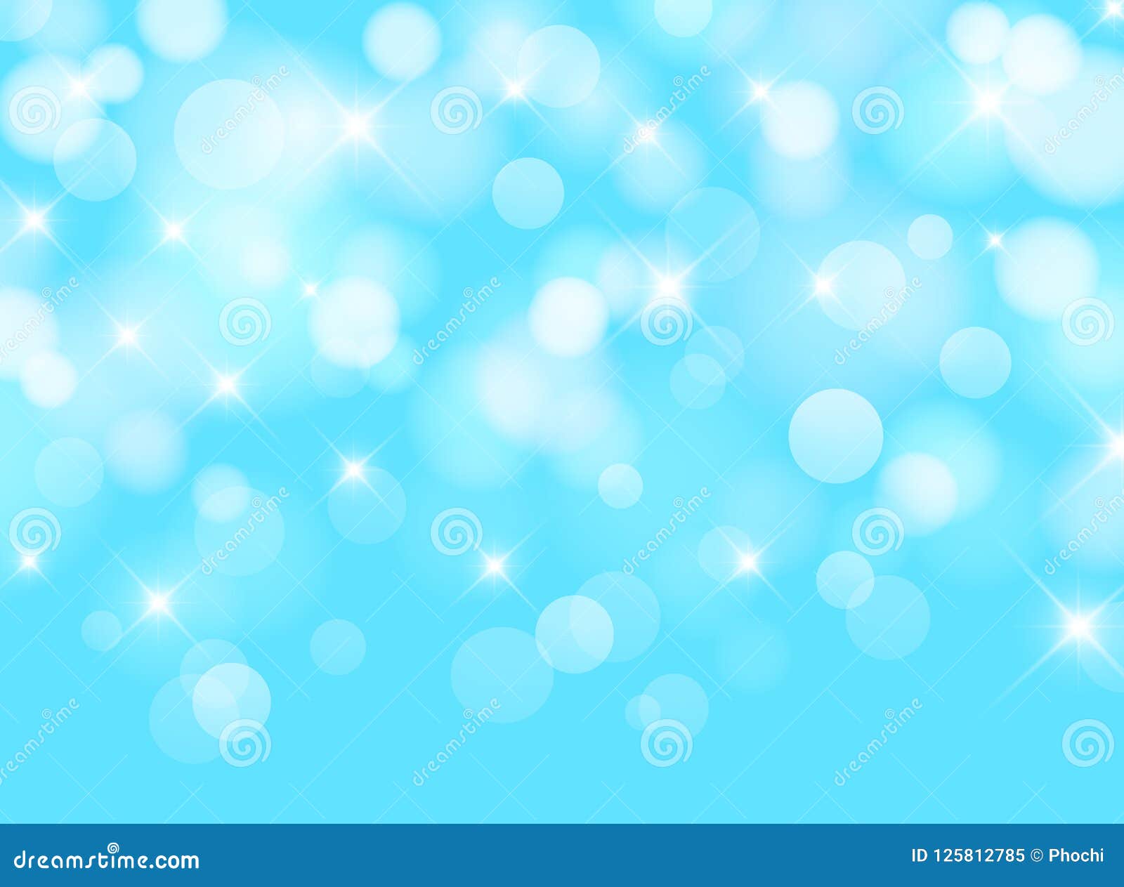 Abstract Blurred Blue Sky Background with Bokeh Lighting Effect. Stock ... Abstract Blurred Blue Sky Background with Bokeh Lighting Effect. Stock ...