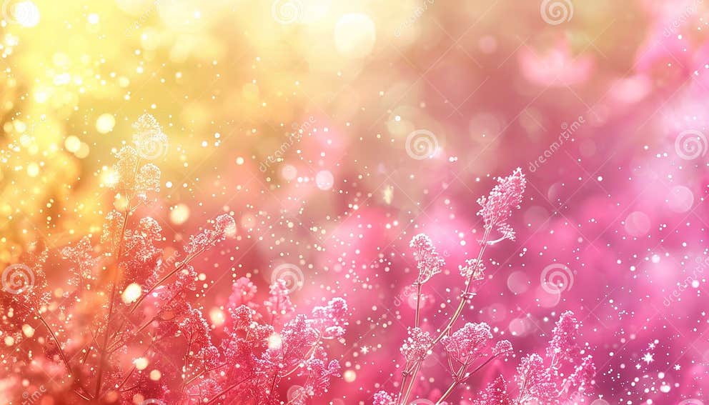 Abstract Blurred Bokeh Effect Design Background For Artistic Concepts And Creative Projects