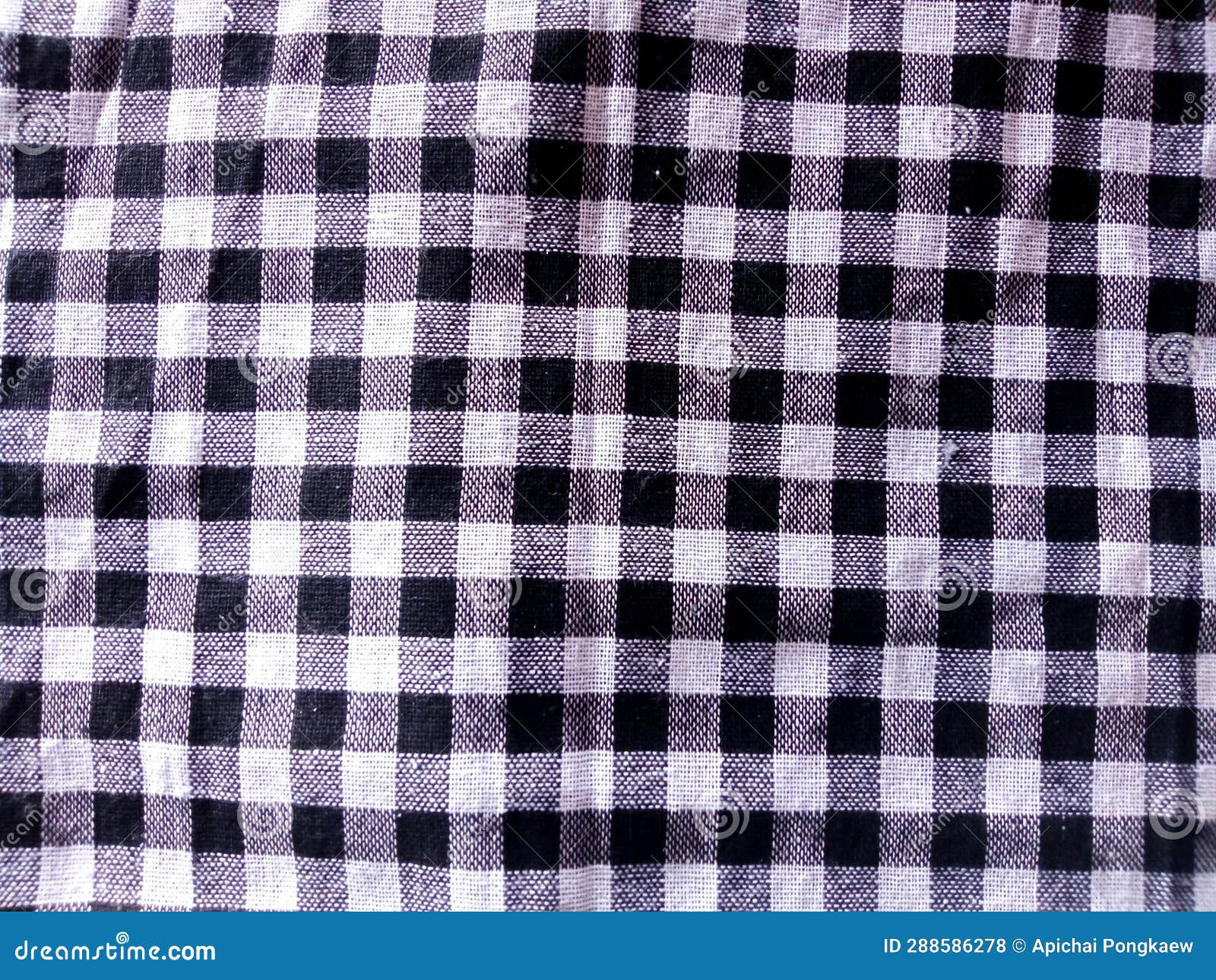 Abstract Blurred Checkered Fabric Pattern for Background or ...