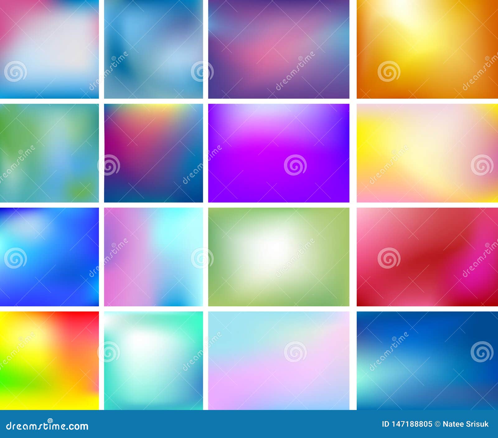 Abstract Blurred Color Background Vector Illustration Stock Vector ...