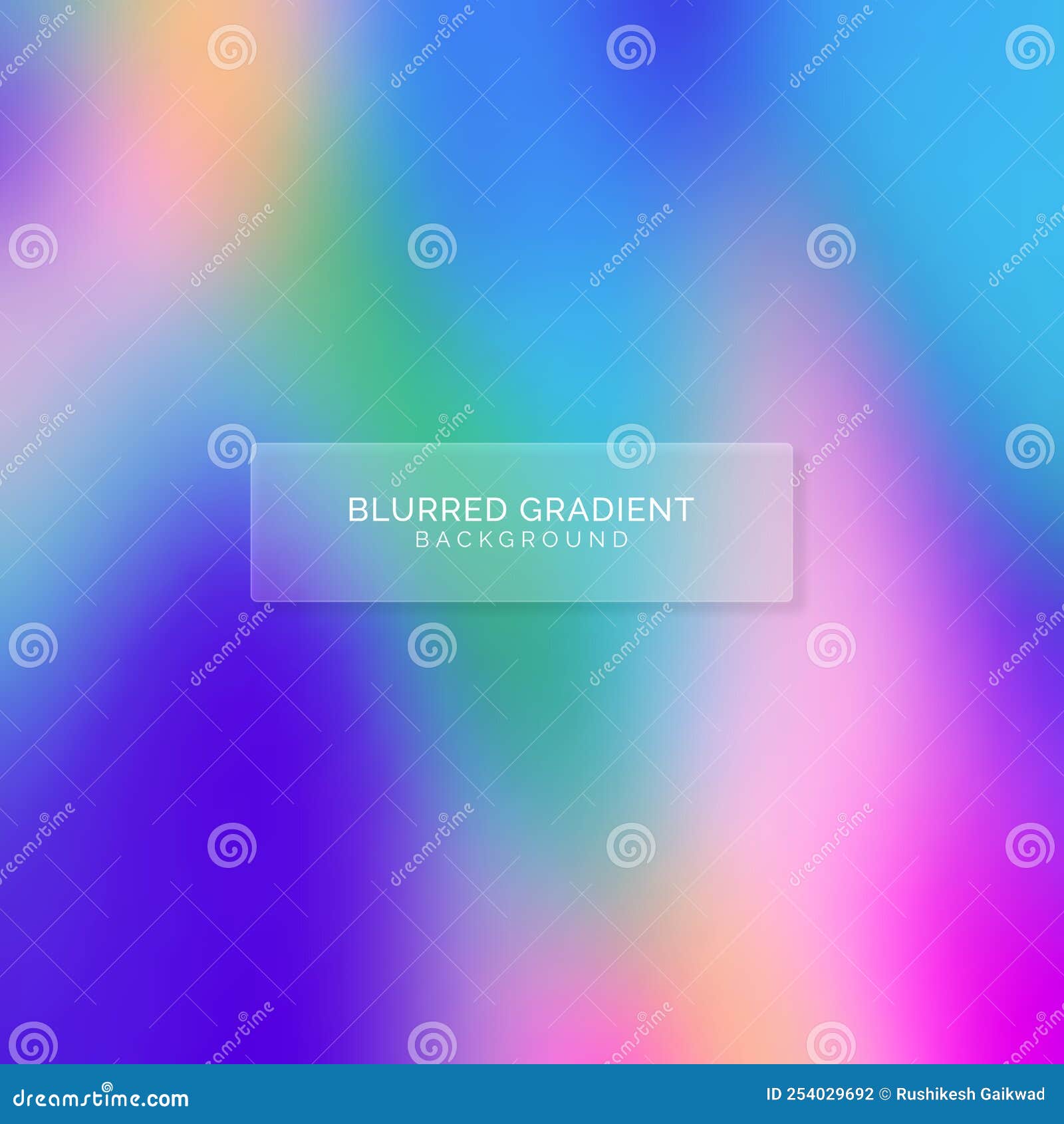 Abstract Blurred Colorful Background Stock Vector - Illustration of ...