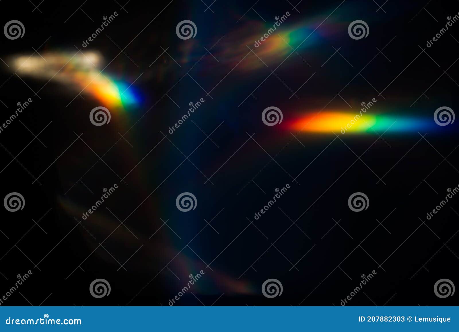Abstract Blurred Colorful Lens Flare Bokeh Stock Image - Image of bokeh ...
