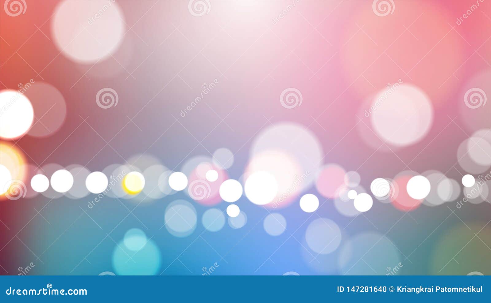 Abstract Blurred Colors Background with Bokeh Light Stock Vector ...
