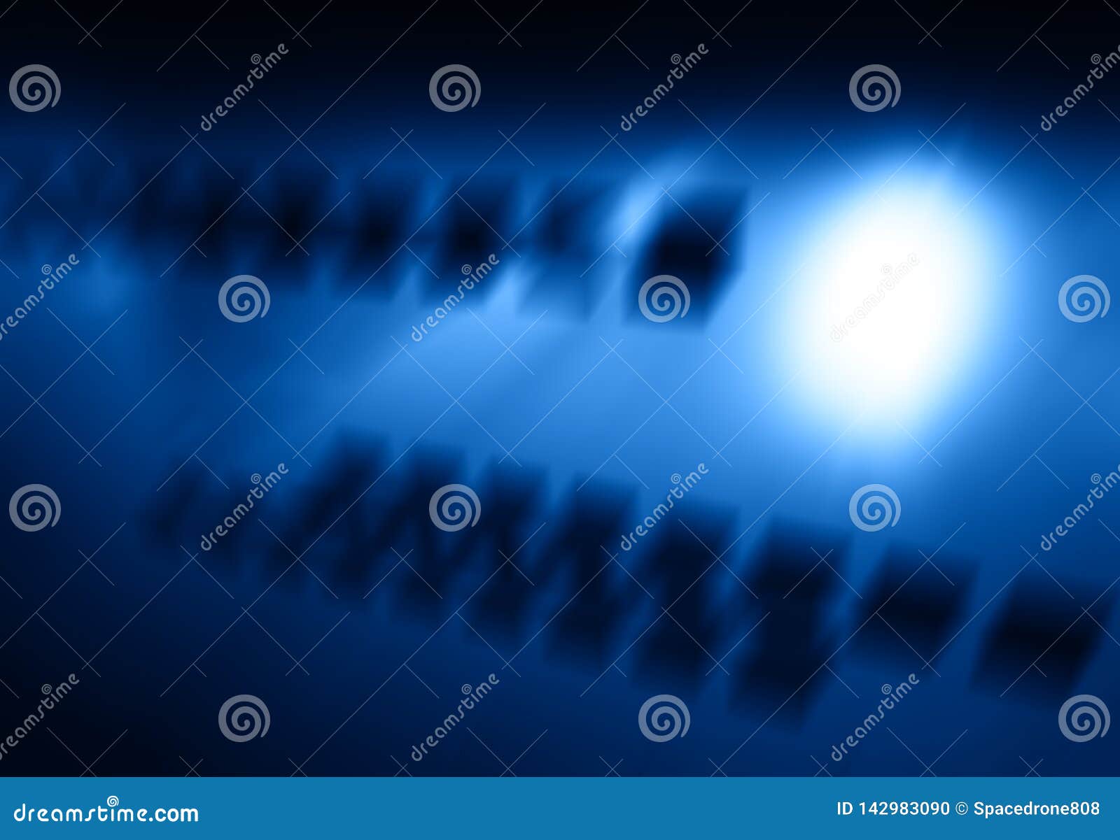 Abstract Blurred Cubes in Space Background Stock Photo - Image of haste ...