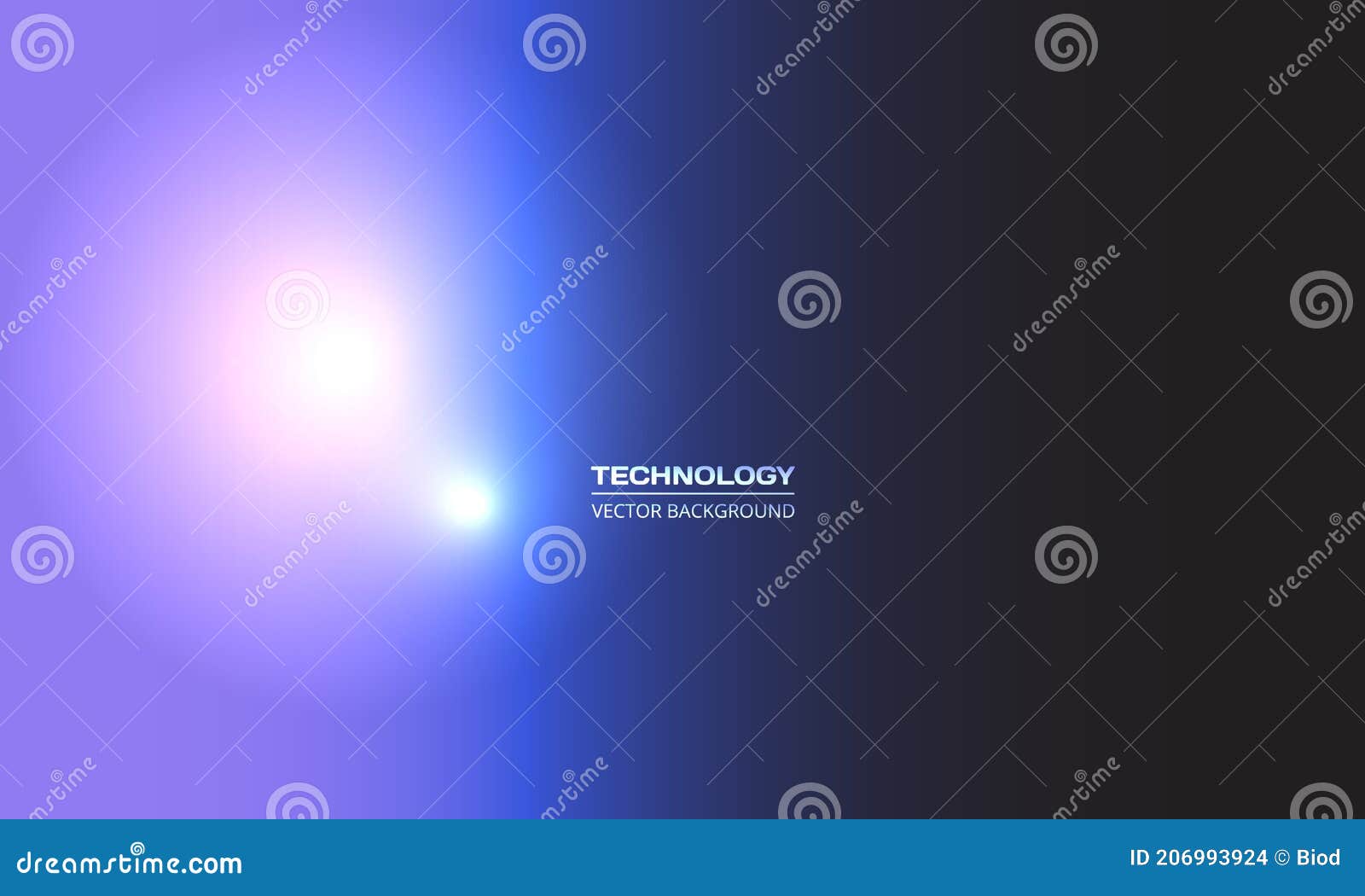 Abstract Blurred Dark, Blue and Violet Gradient Technology Background ...