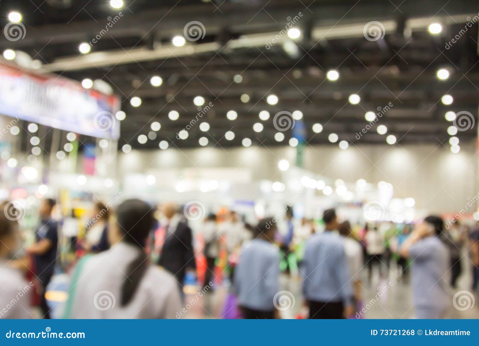 Abstract Blurred Event with People for the Background. Stock Photo ...
