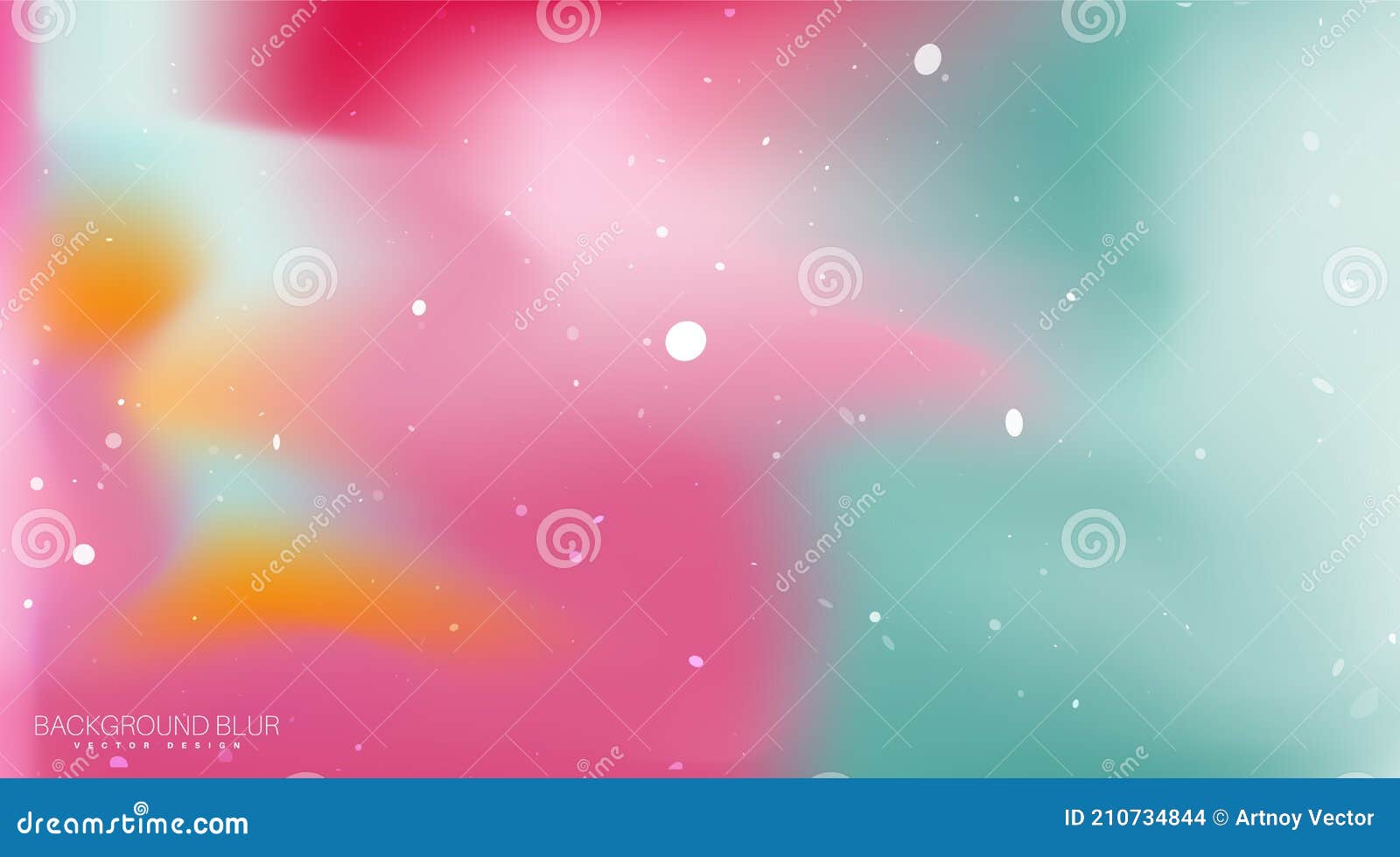 Abstract Blurred Gradient Background. Vector Illustration Stock Vector ...