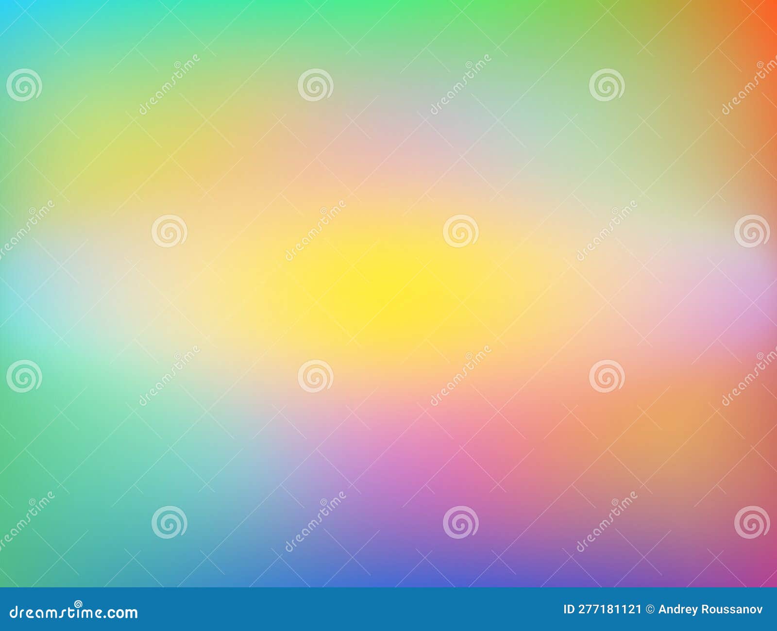 Abstract Blurred Gradient Background in Vibrant Rainbow Colors Stock ...