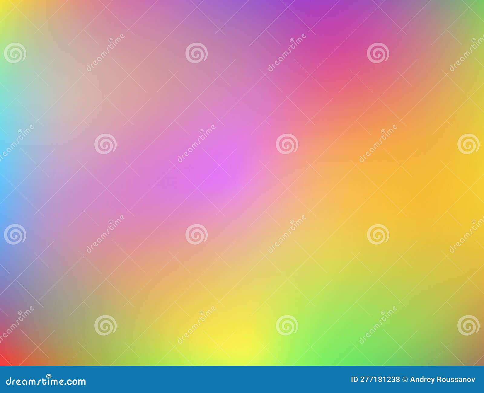Abstract Blurred Gradient Background in Vibrant Rainbow Colors Stock ...