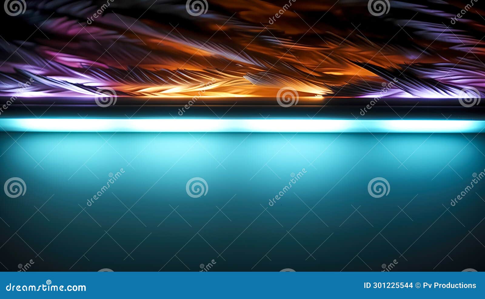 Abstract Blurred Gradient Background with Wild Bird Feathers. Stock ...
